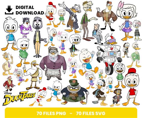 Disney Ducktales Characters