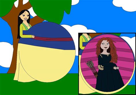 Mulan Ate Merida By Ggault On Deviantart