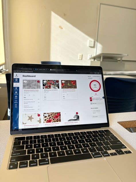 Canvas School Dashboard Aesthetic