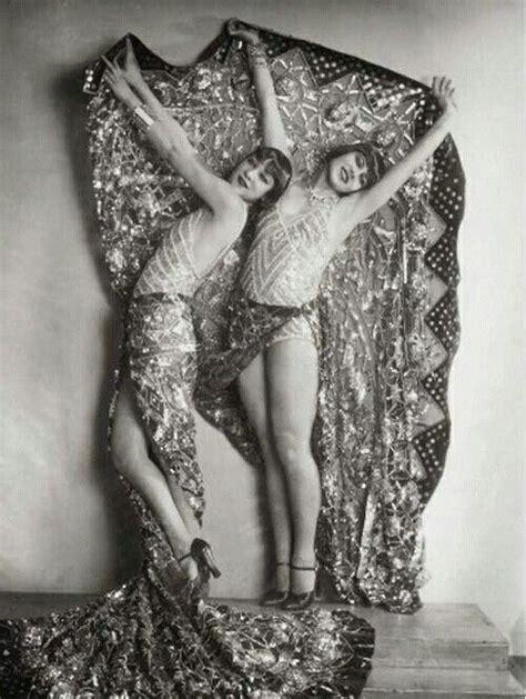 Chorus Girls In Vienna C1929 Vintage Burlesque 1920s Fashion