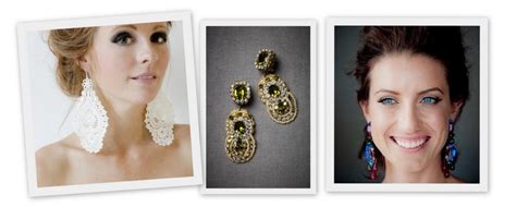 Wedding Trend Alert Statement Earrings Weddingsonline