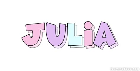 Julia Name Design