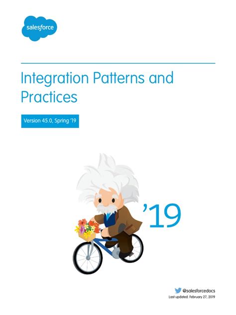 Integration Patterns And Practices Pdf Message Passing Salesforce Com