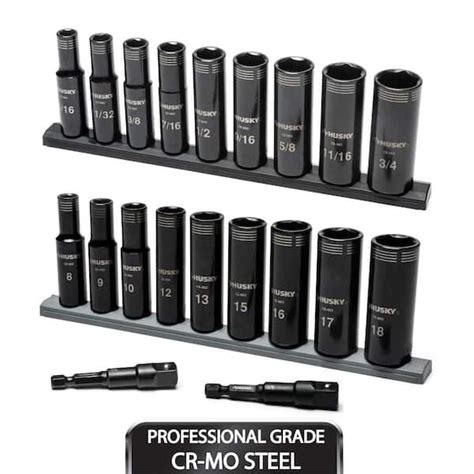 Reviews For Husky 3 8 In Drive Thin Wall Sae Metric 6 Point Impact