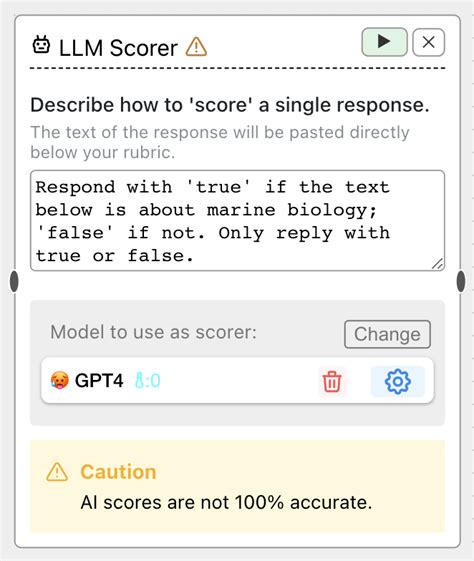 Evaluating Responses Chainforge Documentation Evaluating Responses Chainforge Documentation