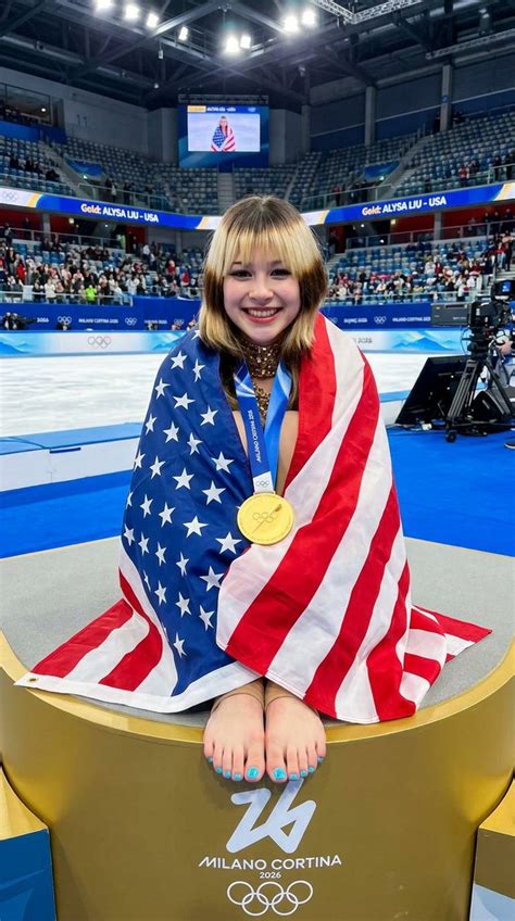 Alysa Liu Wins Gold At The 2026 Winter Olympics Footfetısh Alysaliu