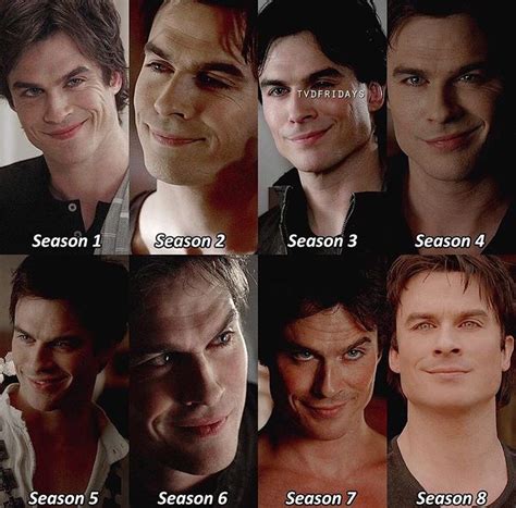 The Vampire Diaries Damon Salvatores Smirk Throughout The Seasons