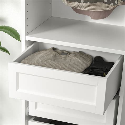 Komplement Drawer With Framed Front White Ikea