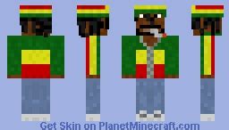 Jamaican Bro Minecraft Skin