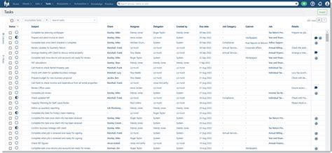 Displaying A Practice Wide Tasks List FYI