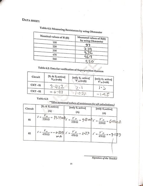 Solved Verify Super Position Theorem For The Circuit Chegg