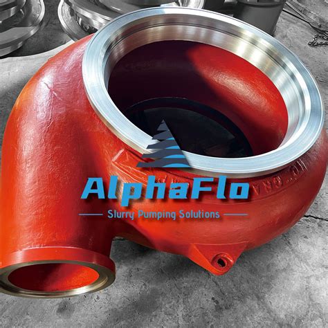 Alphaflo® Warman Ah Pump Parts Replacing From Alphaflo