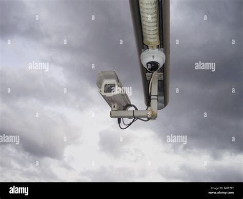 A Cctv Camera Installed At Gamla Stan Metro Station In Stockholm Captures Real Time Footage Of