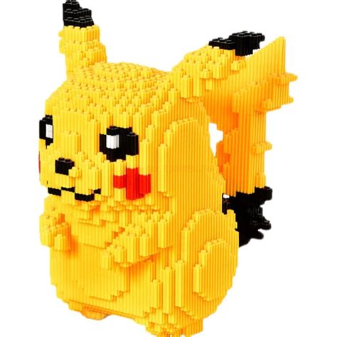 5210pcs Pokemon Pikachu Micro Building Blocks Toy T Incendio