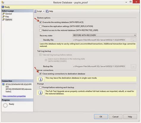 แก้ไขปัญหา Restore ฐานข้อมูล Sql Server ไม่ได้ Restore Of Database Db