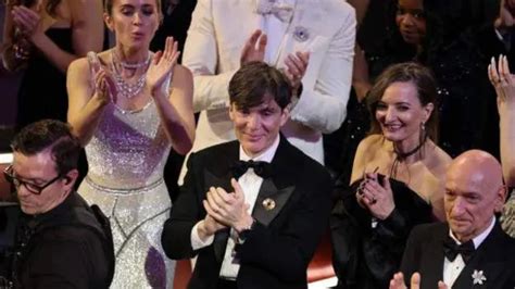 Oscars 2024 Winners List Christopher Nolan Cillian Murphy Billie