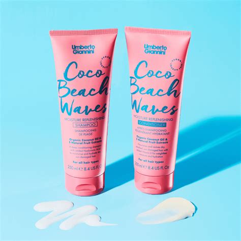 Coco Waves Beach Shampoo Conditioner Duo Sulfate Free Hair Care