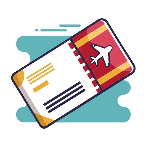 Boarding Pass Clipart Vector Art And Illustration Premium Ai