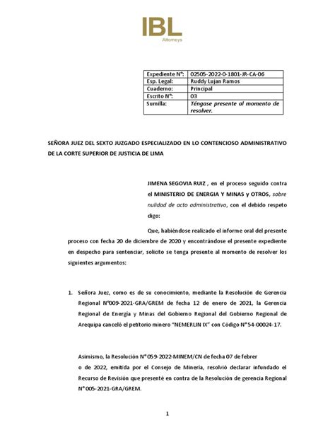 Téngase Presente Nimer Elarja Sabal Pdf Nulo Ley Justicia