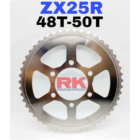Rk Japan 520 Rear Sprocket Kawasaki Zx25r Zx 25r 48t 49t 50t