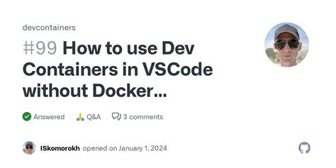 How To Use Dev Containers In Vscode Without Docker Desktop