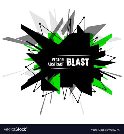 An Abstract Explosion Royalty Free Vector Image