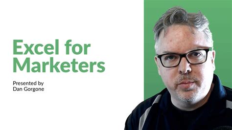 Excel Crash Course Hubspot Academy