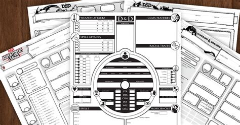 Dnd 5e Character Sheet Pdf Bard Asoabc