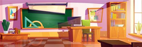 Classroom Royalty Free Vector Image Vectorstock