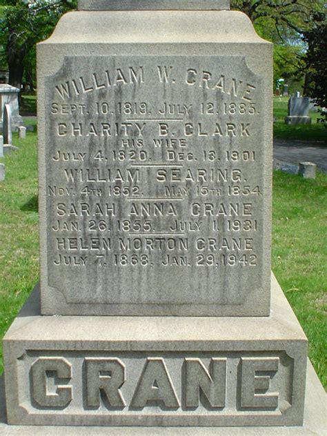 Sarah Anna Crane 1855 1931 Find A Grave Memorial
