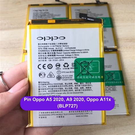 Thay Pin Oppo A5 2020 A9 2020 Oppo A11x Blp727 Uy Tín Lấy Ngay Tại