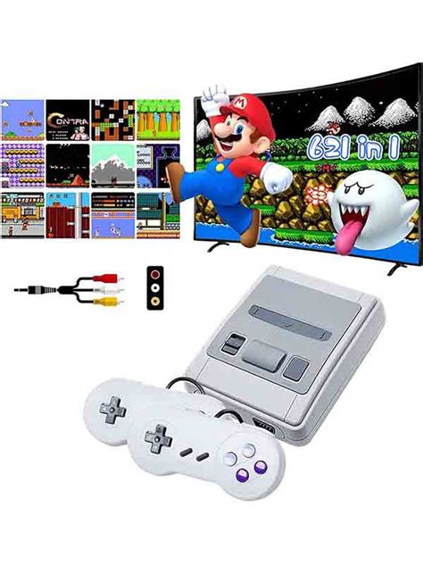 Sfc Retro Mini Video Game Built In 620 Games🔱 Descubra A Emoção Das
