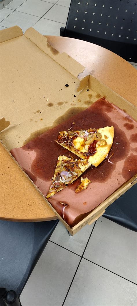 Some Savage Ate The Crust And Took One Bite Out Of The Other Piece Rmildlyinfuriating