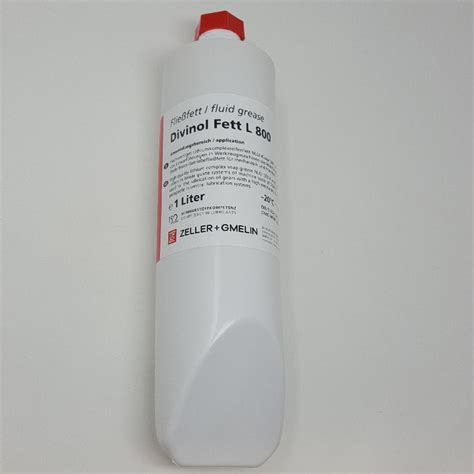 Divinol Lithogrease 000 Zellergmelin Grease Cartridge 1 Litre — Pollard Cnc Spares Ltd