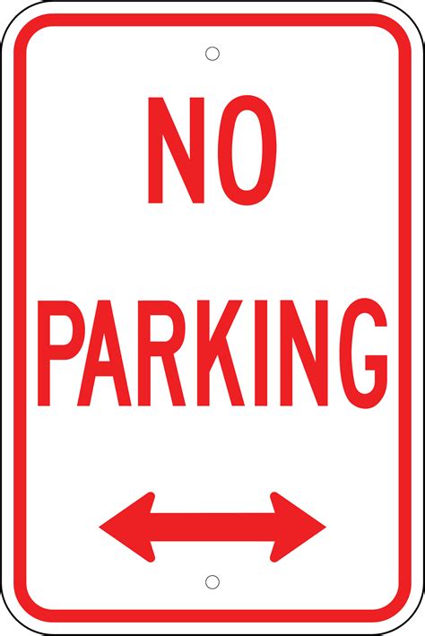 No Parking Signs Printable Clipart Best