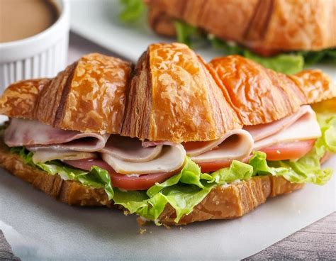 Turkey Croissant Sandwich Recipe For Tea Parties Julie Ann Art