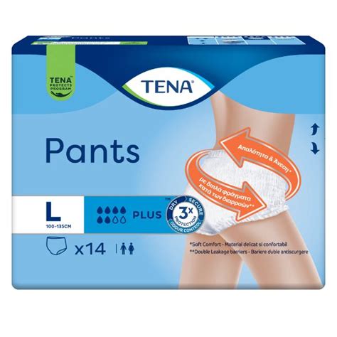 Scutece Absorbante Tena Pants Plus 6 Picături Protecție Sigură