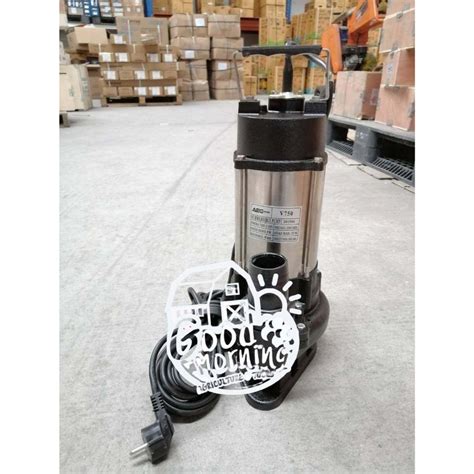 Aec Electric Volvo Water Pump Model V450 0 6hp 220v Ac Suction Bile 220v Submersible Shopee