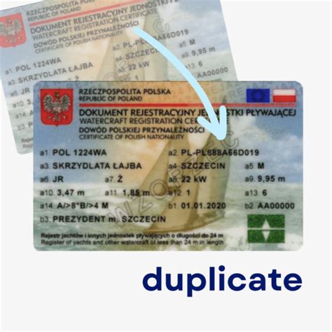 Duplicate Of Registration Certificate Yacht Registration Poland