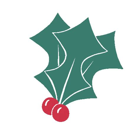 Christmas Holly Sticker For Ios And Android Giphy