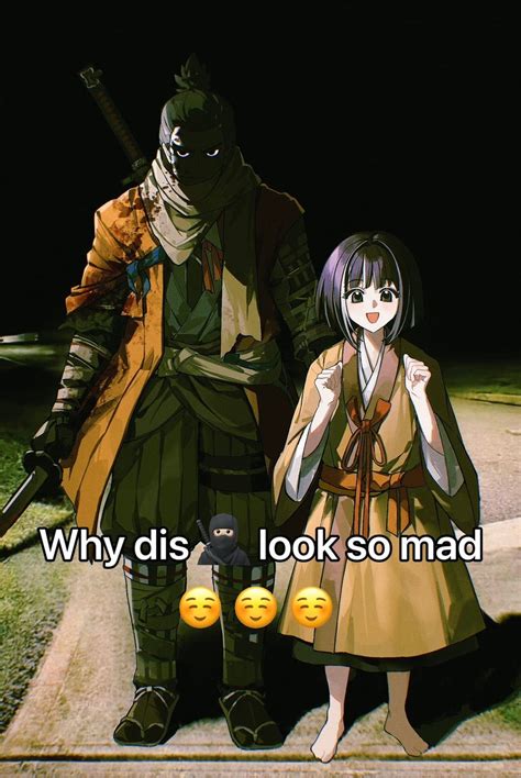 Sekiro And Kuro The Divine Heir Sekiro Shadows Die Twice Drawn By