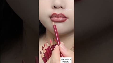 How To Apply Lip Liner Easily 😍 Youtube