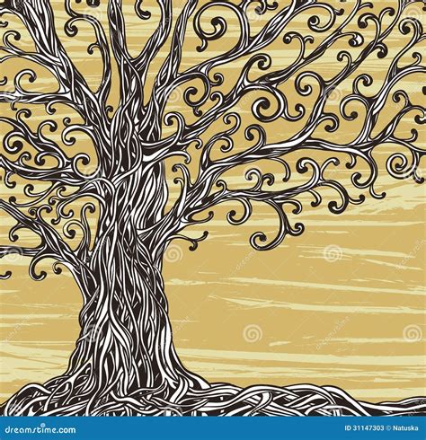 Graphic Tree Stock Illustration Illustration Of Autumn 31147303