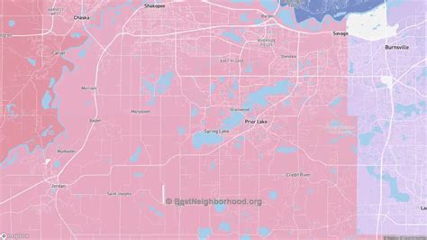 Scott County Mn Political Map Democrat And Republican Areas In Scott