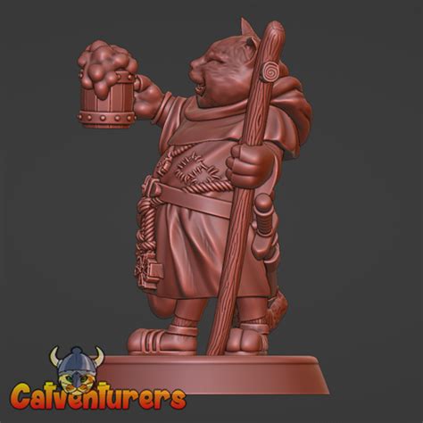 Stl File Friar Cat・model To Download And 3d Print・cults