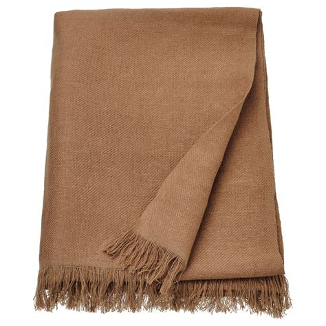DytÅg Throw Light Brown 51x67 Ikea
