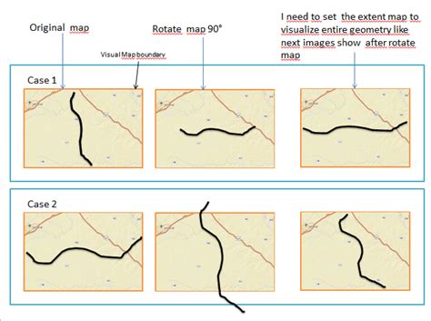 Rotate Map Extent Esri Community