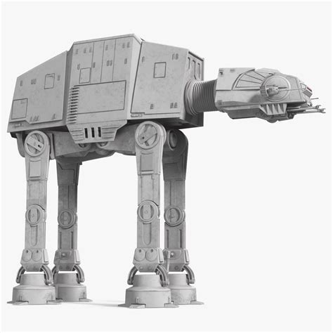 Andador At St De Star Wars Aparejado Modelo 3d 149 Blend Dae Obj