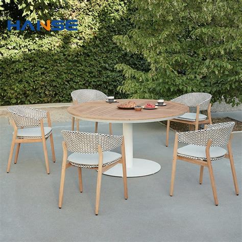 Rattan Outdoor Hanse Carton Standard Packing Sex Chaise Lounge Chairs Table Outdoor Furniture