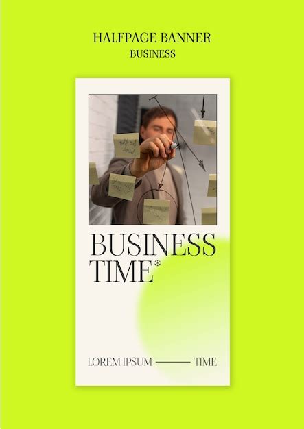 Free Psd Business Strategy Banner Template